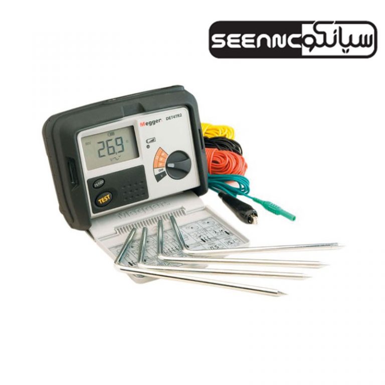 خرید تستر مقاومت زمین چهارسیمه مدل Megger DET4TR2 - فروشگاه اینترنتی سیانکو